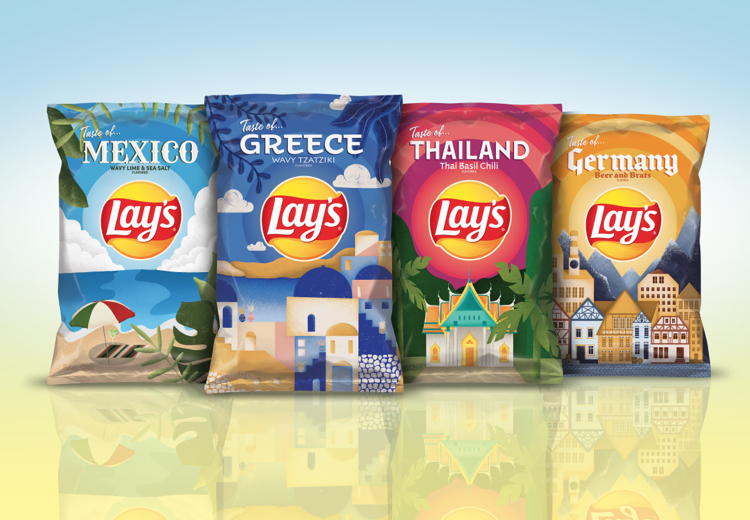 Lay's Flavor Trip | Design Pepsico