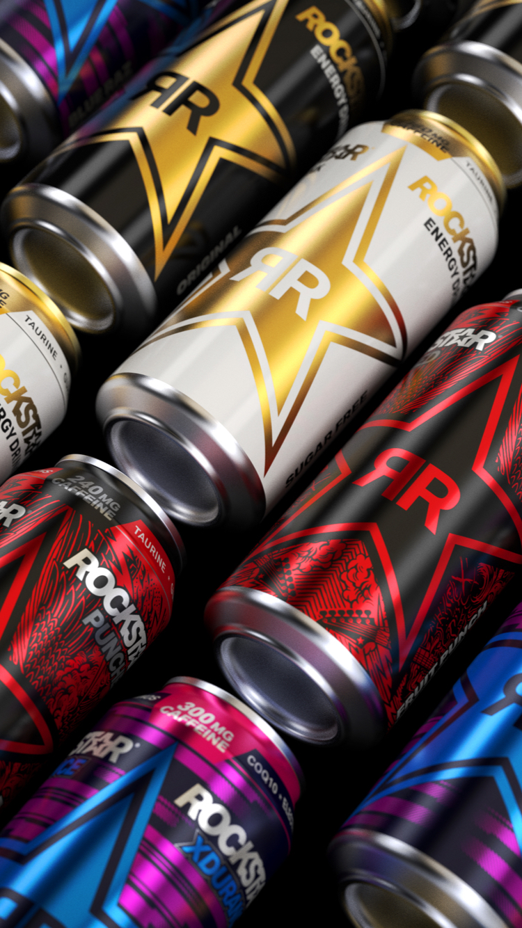 Rockstar Energy Redesign | Design Pepsico